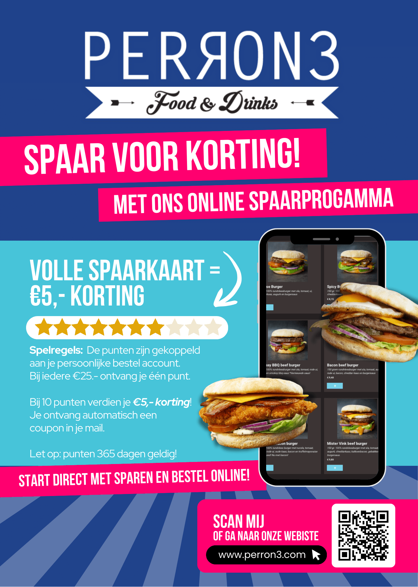 Ontdek ons spaarprogramma! Verdien punten bij elke bestelling en ...